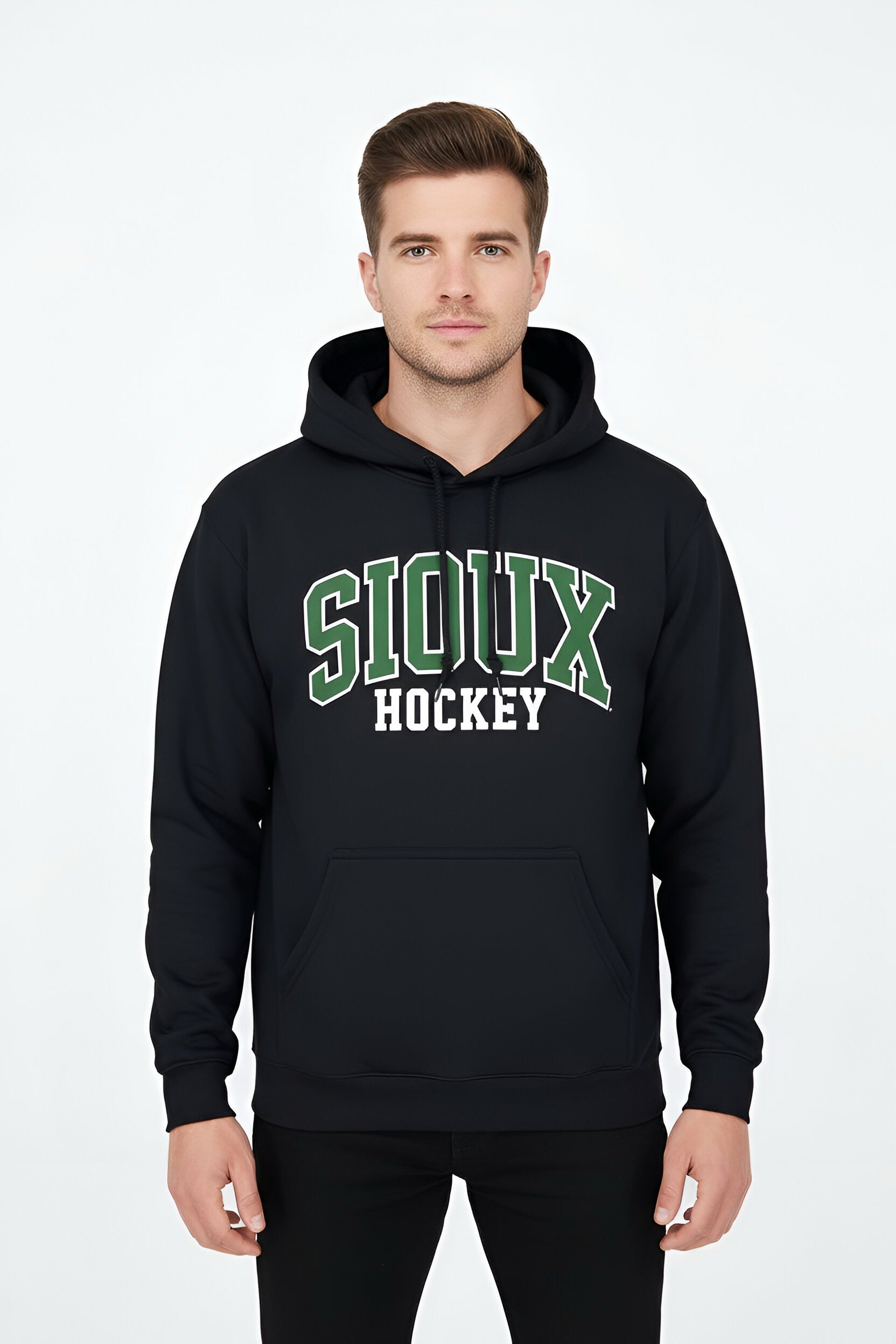 "SIOUX Hockey" Hooded Sweatshirt – Hometown Vibe Boutique